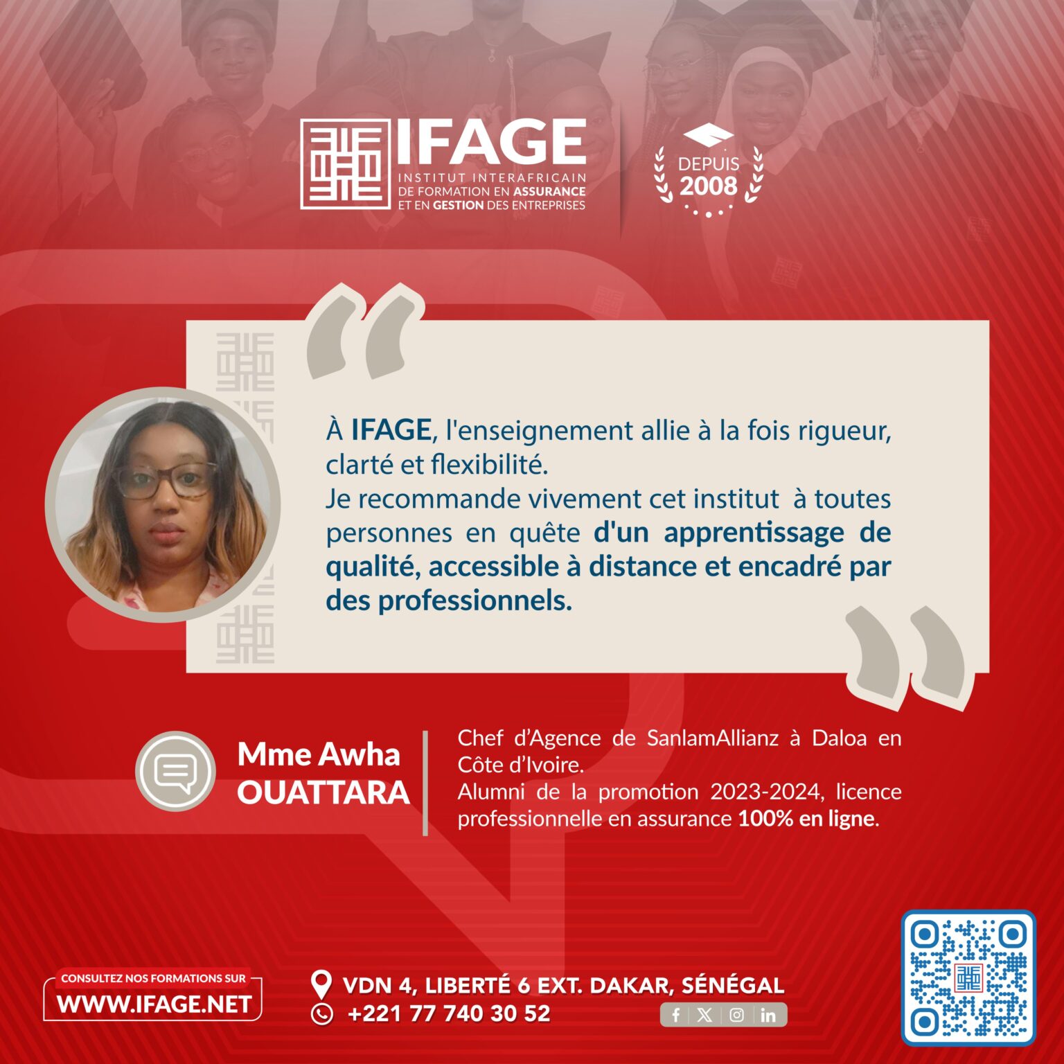 Licence Professionnelle en Assurance FOAD - IFAGE
